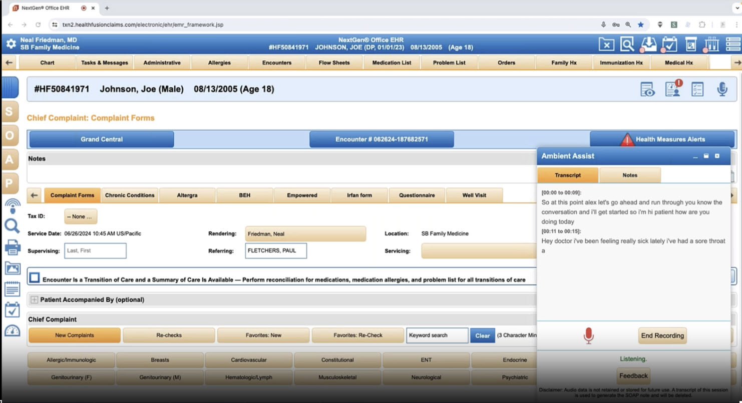 The Benefits Of Using Nextgen Office Ambient Assist AI